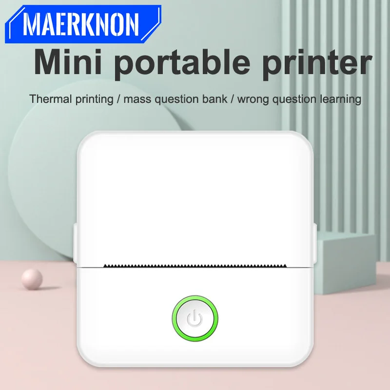 X6 Portable Mini Printer Thermal Printing Sticker Wireless Inkless ...