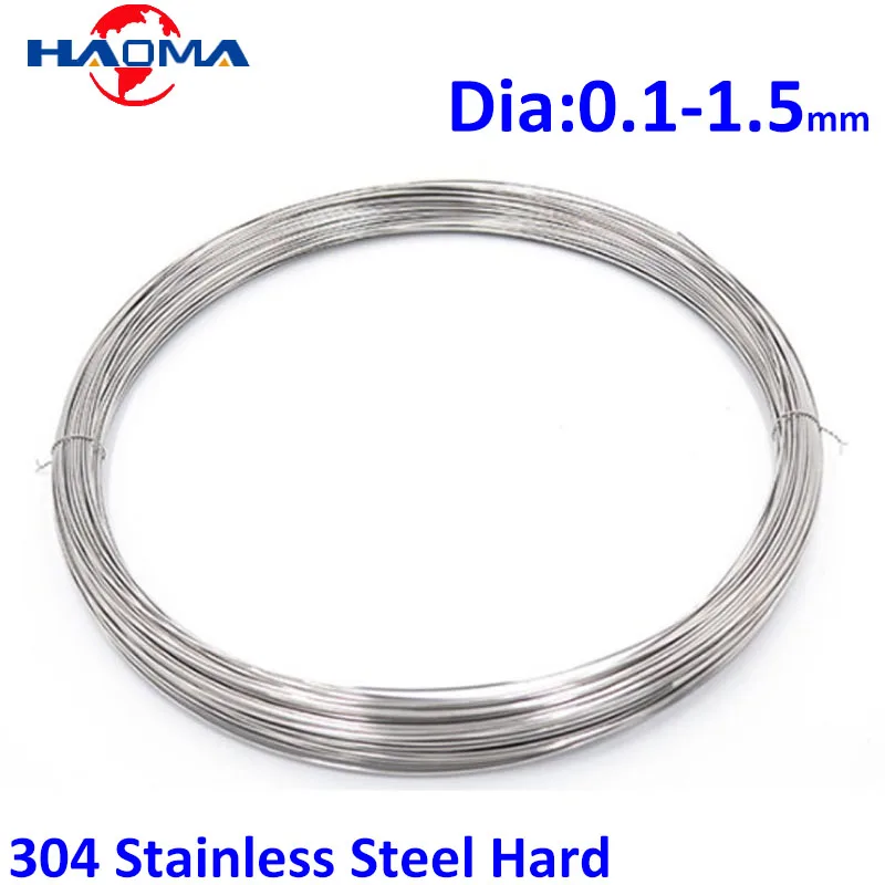 Hard-304-Stainless-Steel-Wire-Single-Strand-Medium-Hard-Fine-Wire ...