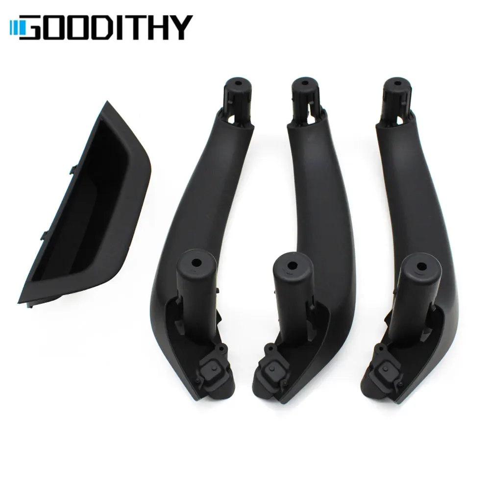 Car Accessories Passenger Door Armrest Panel Cover Trim Pull Handle Set ...