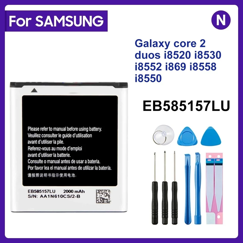 For-SAMSUNG-EB585157LU-Battery-2000mAh-For-Samsung-Galaxy-Beam-i8530-i8558-i8550-i8552-i869-i437 ...