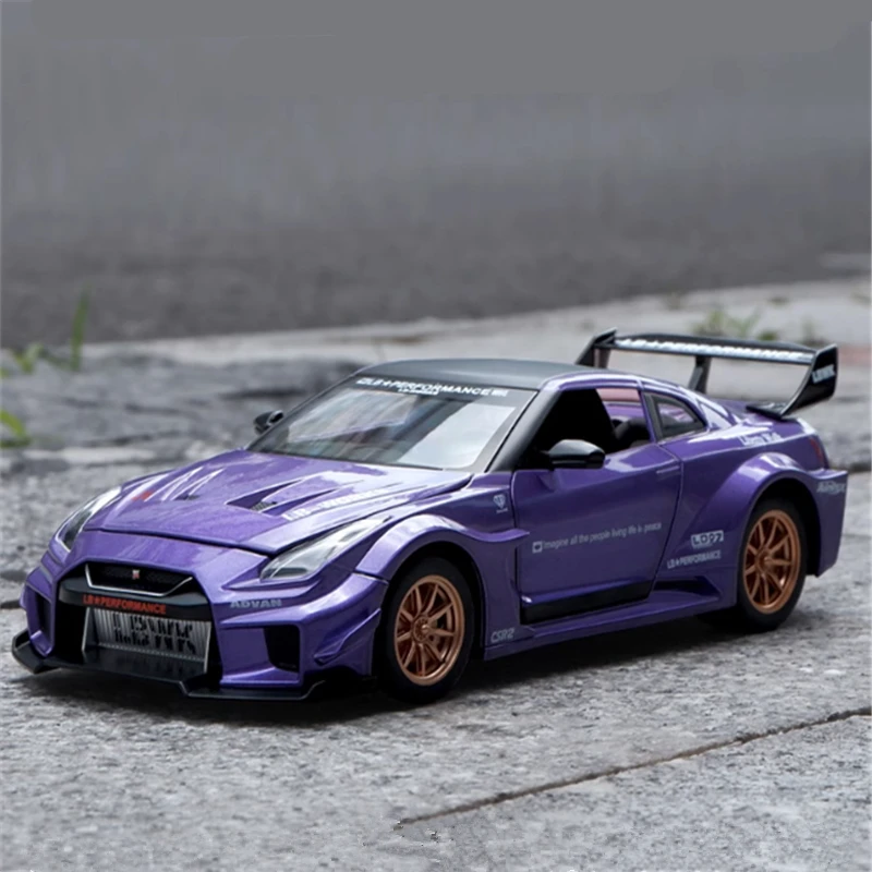 1-32-Skyline-Ares-Nissan-GTR-CSR2-Alloy-Sports-Car-Model-Diecast-Metal ...
