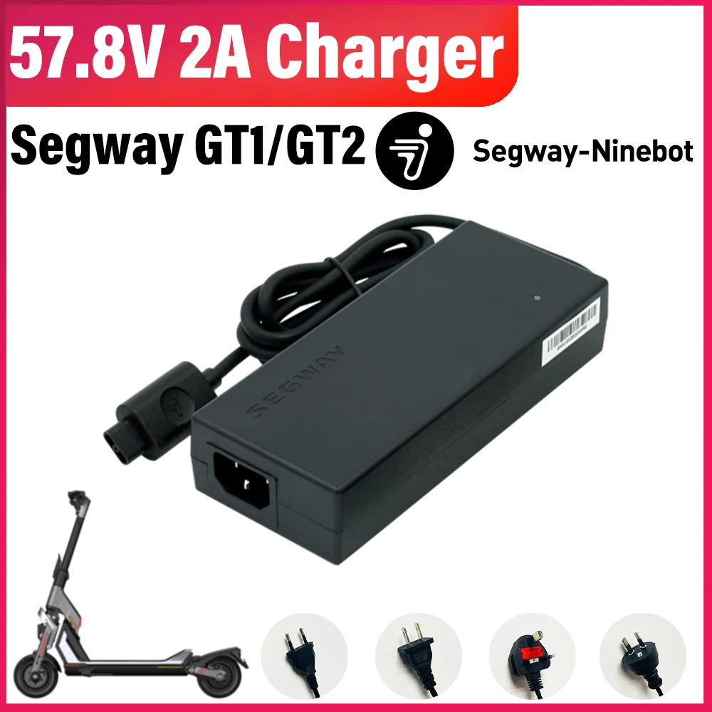 Ninebot-Segway-GT1-GT2-57-8V-2A-Original-Charger-Electric-Scooter ...