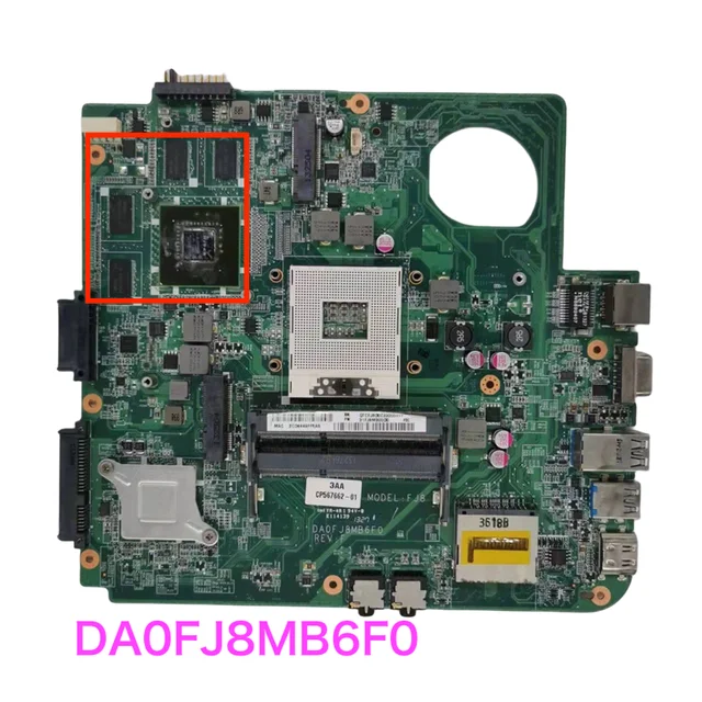 Fujitsu LIFEBOOK LH532 Laptop Motherboard DA0FJ8MB6F0 Mainboard ...