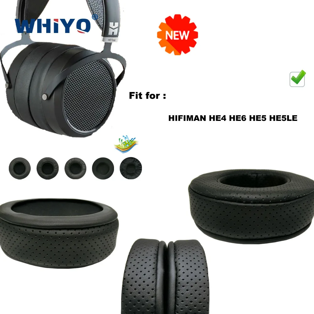 Replacement Ear Pads for HIFIMAN HE4 HE6 HE5 HE5LE Headset Parts ...