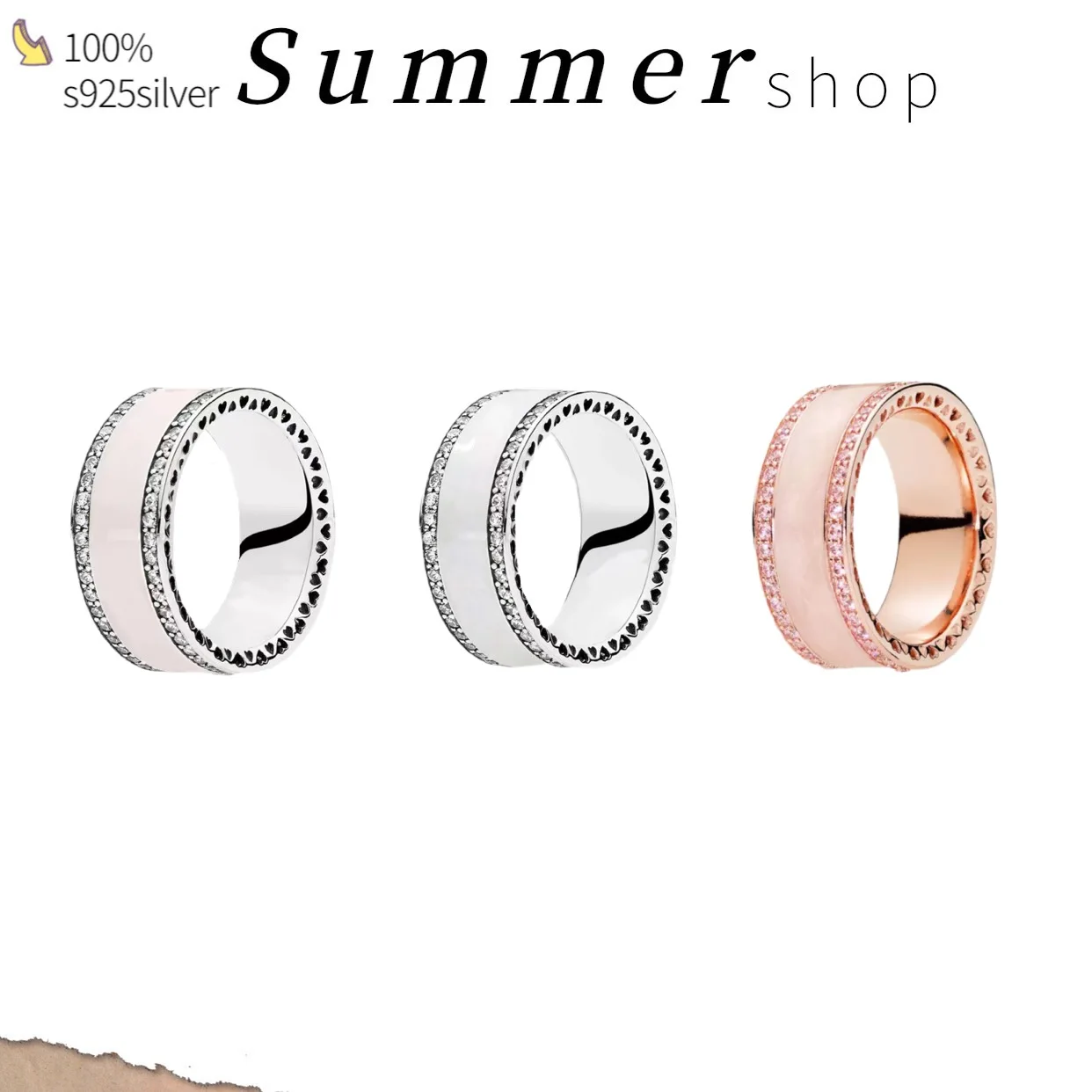 Anillo-Pandora-de-plata-de-ley-100-925-para-mujer-sortija-creativa-cl ...