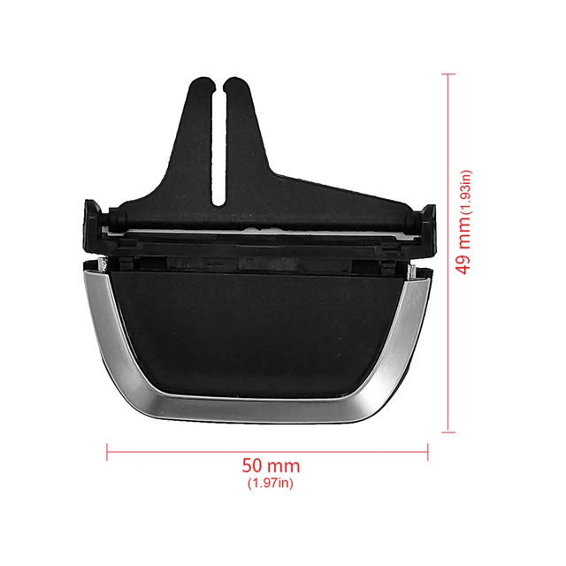 전후방 신선한 에어컨 AC 벤트 그릴 슬라이더 클립 수리 키트, BMW 5 시리즈 G30 G38 2018-2023 64229329579