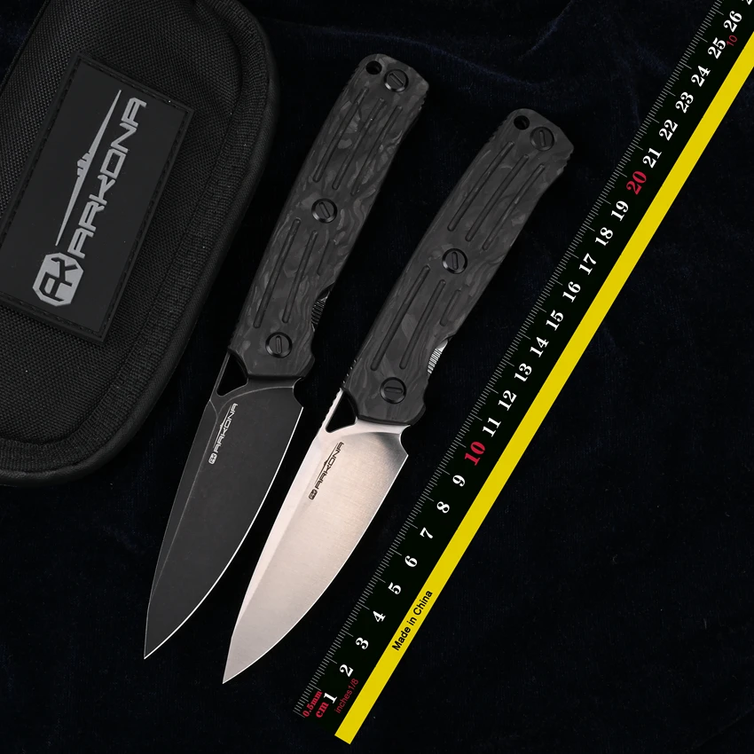 ARKONA-Nettle-F-Folding-Knife-N690-Blade-Steel-Carbon-Fibre-Handle ...