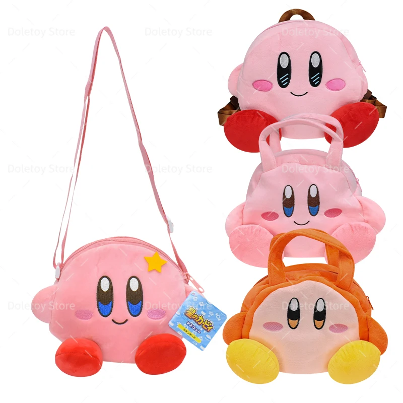 4-Styles-Star-Kirby-Plush-Backpack-Kirby-Handbag-Waddle-Dee-Messenger ...
