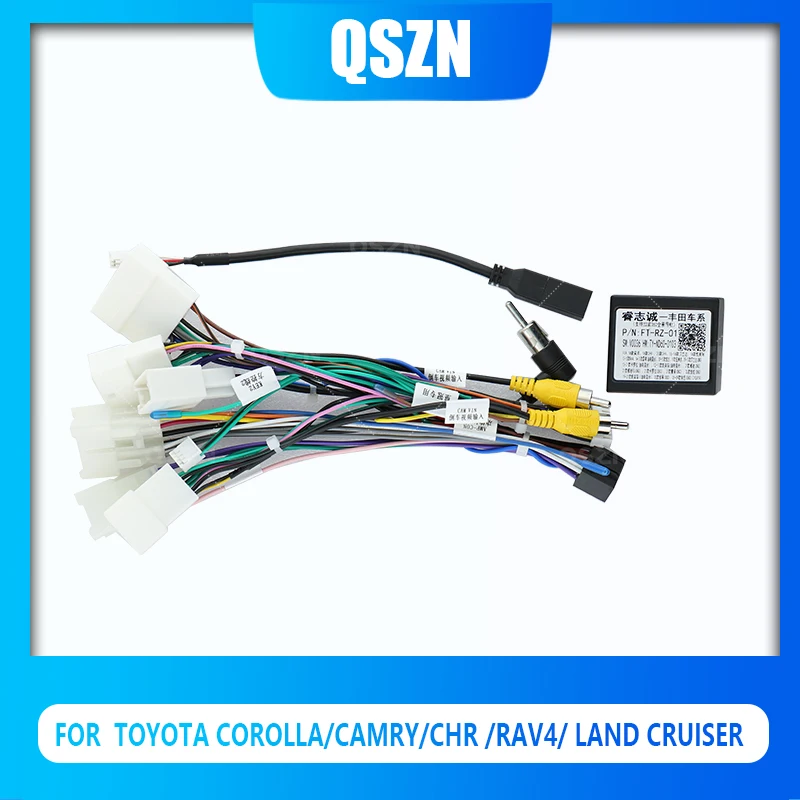 QSZN Android Canbus Box FT-RZ-01/FT-RZ-02 For TOYOTA CAMRY/Rav4/ COROLLA/PRADO/120/SIENNA ...