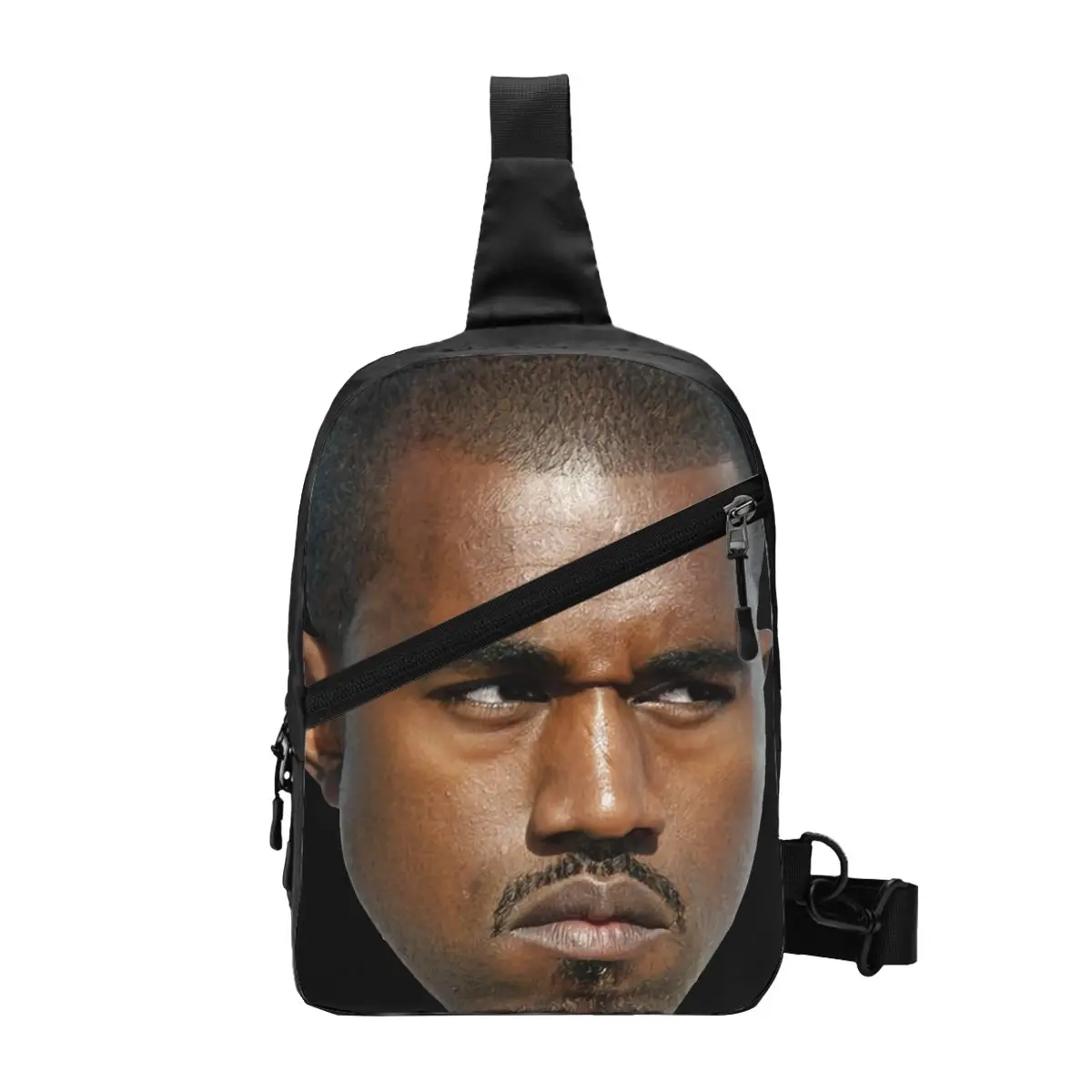Kanye-West-Meme-Sling-Chest-Bag-rapper-personalizado-produtor-musical ...