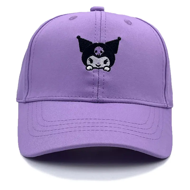 Nueva gorra de béisbol infantil de algodón con dibujos animados de Sanrio Hello Kitty Kuromi y ...