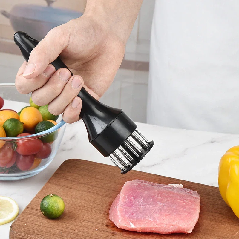 Household-Stainless-Steel-Steak-Hammer-Household-Tenderizer-Tie-Hole ...