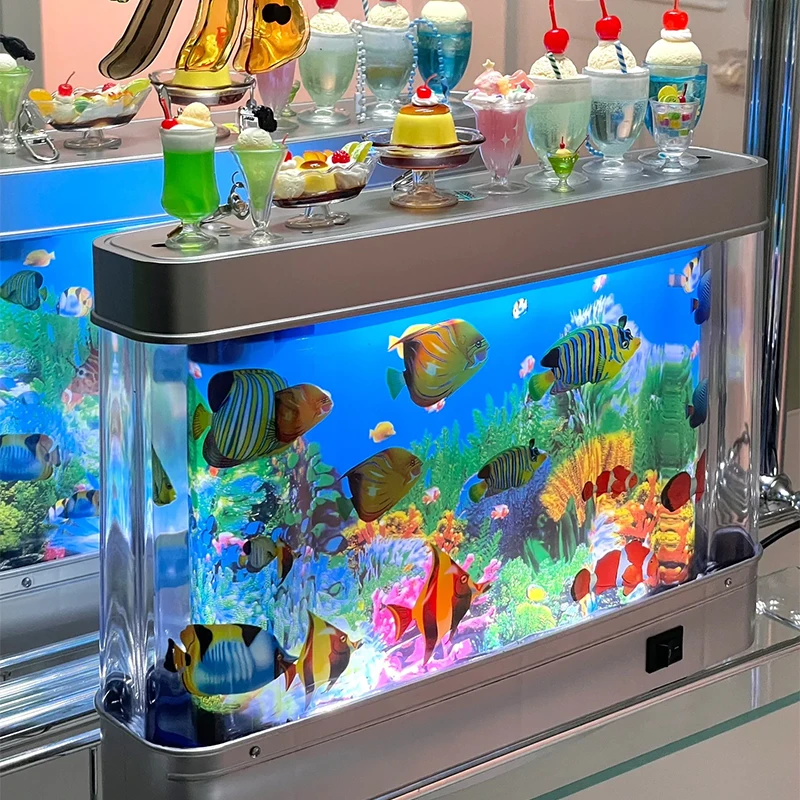 US-EU-Led-Fake-Fish-Tank-Tropical-Fish-Table-Lamp-Moving-Virtual-Ocean ...