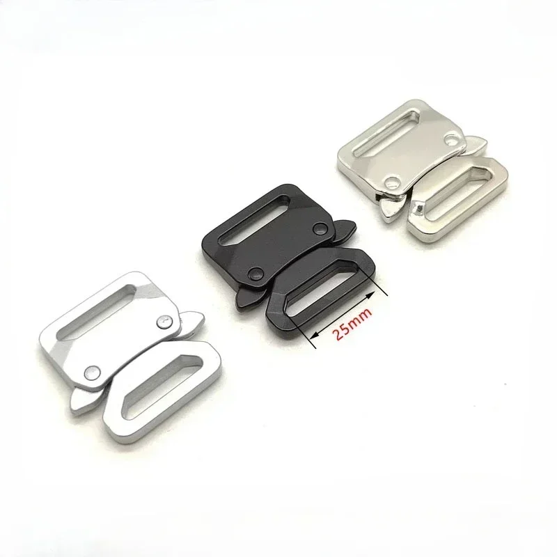 1/2pcs Metal Automatic Release Buckles ID20/25mm Belt Adjustment Buckle ...