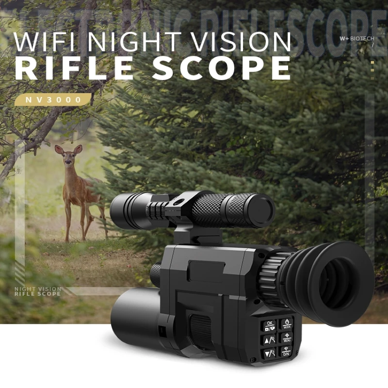 960P HD Infrared Monocular Night Vision Instrument Hunting Cameras with ...