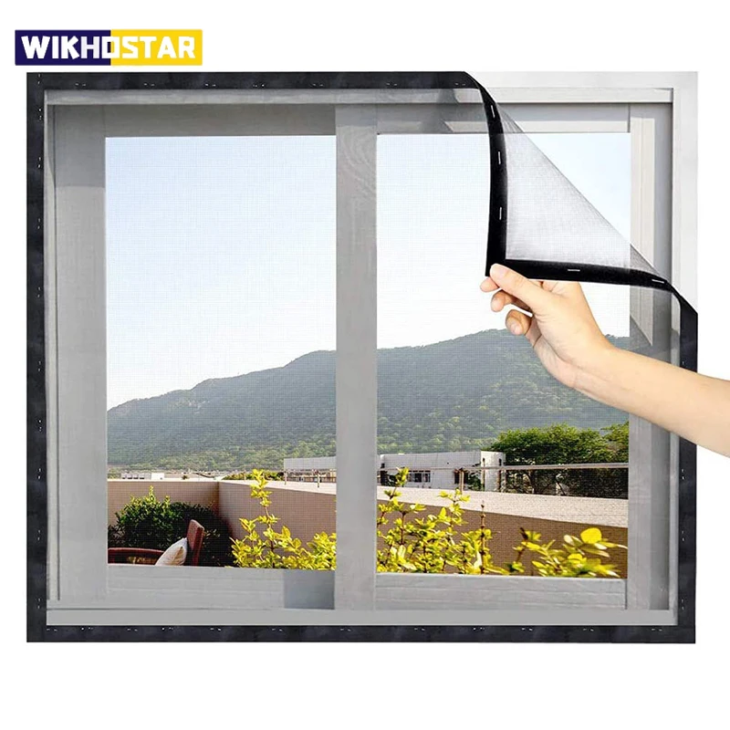 WIKHOTSAR-Anti-Mosquito-Window-Screen-DIY-Anti-Insect-Window-Screen ...