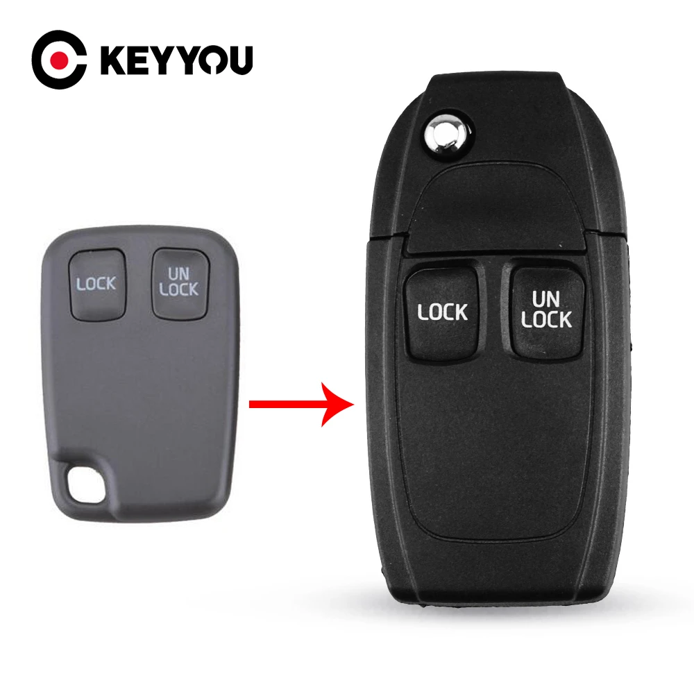 Car Key Shell Case Fob | Modified Volvo 850 | Accessories | Button Key ...