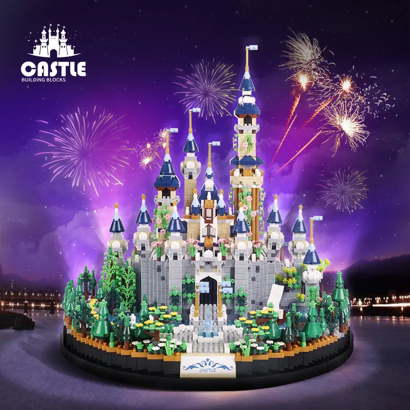 Fairytale-Castle-Building-Blocks-Mini-Bricks-Micro-Particle-Assembling ...