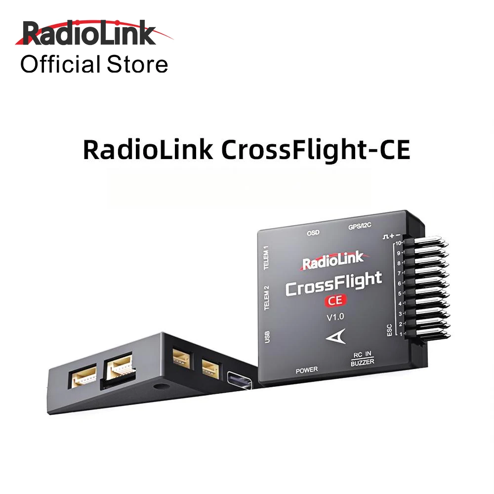 RadioLink CrossFlight-CE Flight Controller 2-12S 10 PWM FC High Dynamic ...