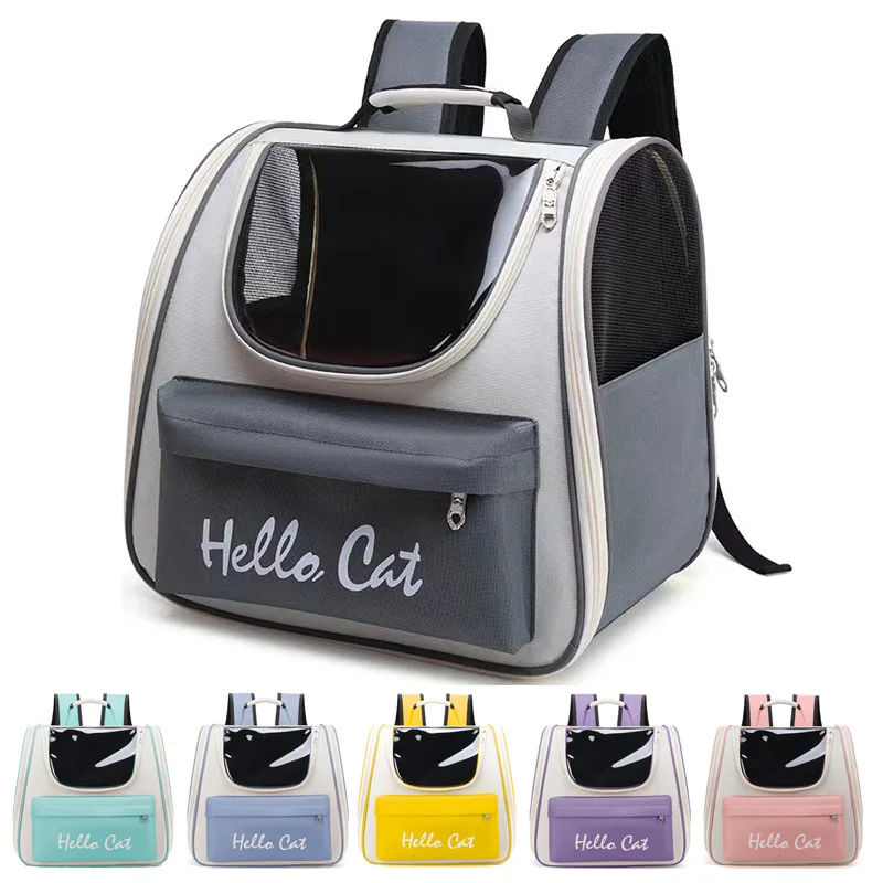 Pet-Cat-Carrier-Bag-Breathable-Portable-Cat-Backpack-Outdoor-Travel ...