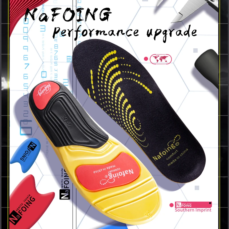 Orthopedic-Insoles-for-Feet-Sport-Shock-absorbing-Insole-for-Shoes-Arch ...