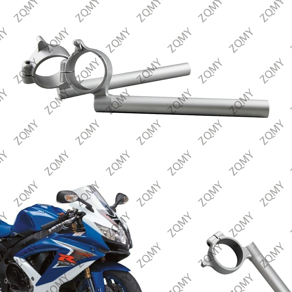 GSXR 600 750 Motorbike Handle Bar Clip-on Fork Tube Handlebar Mount ...