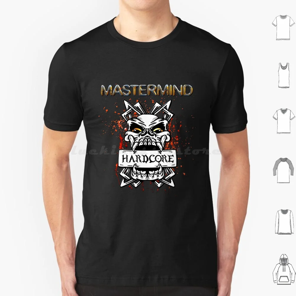 Mastermind-T-Shirt-6xl-Cotton-Cool-Tee-Mastermind-Master-Hardcore-Skull ...