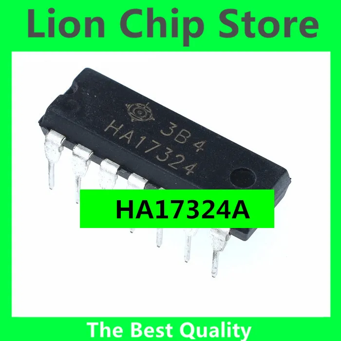 새로운 오리지널 HA17324 HA17324A 연산 증폭기 통합 블록 용접 기계, 인라인 딥, 좋은 품질, HA17324A, 5 ...
