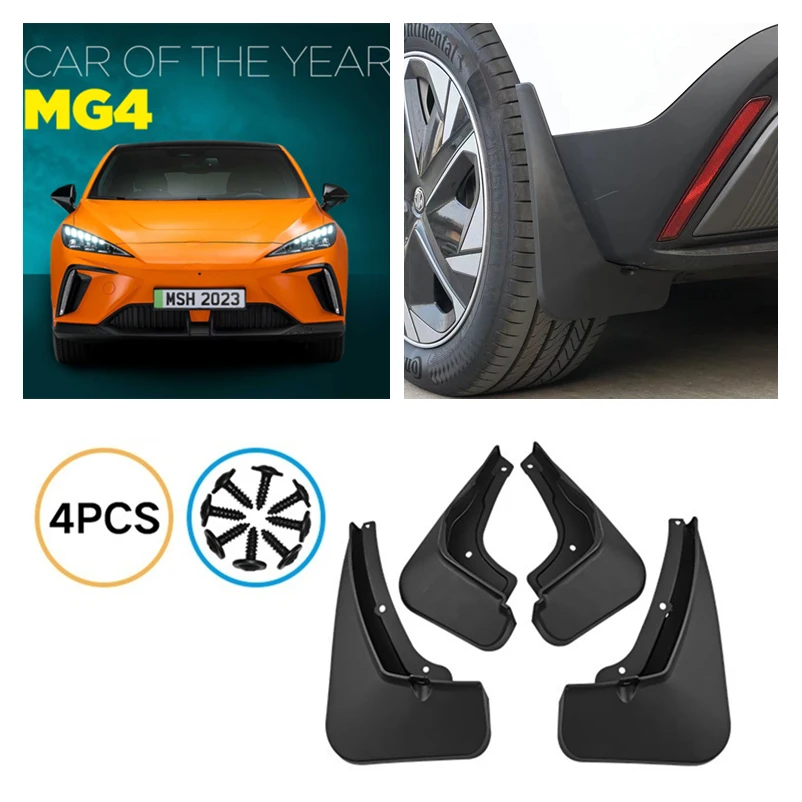 Mud-Flaps-Splash-Guards-for-MG4-EV-Electric-Auto-Front-and-Rear ...