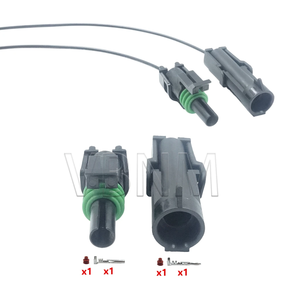 Connecteur de câblage Automobile, 1 broche, 12015791 12010996, prise de ...