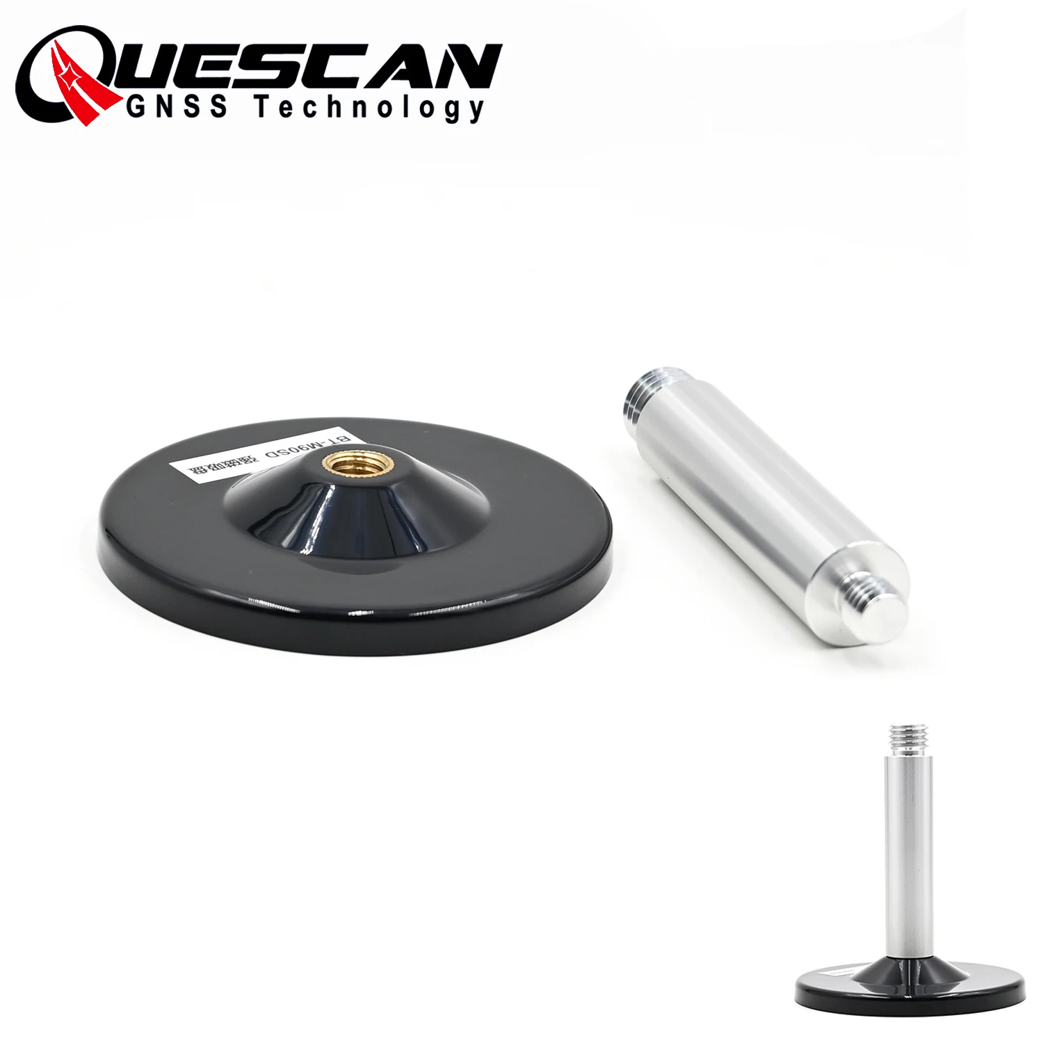 Quescan M90SD RTK GNSS Antenna Bracket All Aluminum Strong Magnetic ...