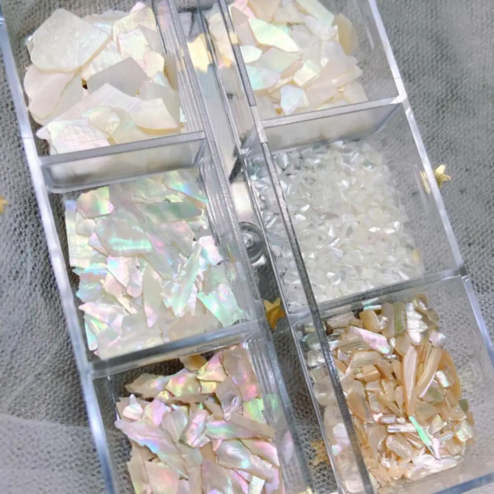 1-Box-Mica-Slice-Abalone-Shell-Flake-Nail-Art-Sequins-Irregular-Nail ...