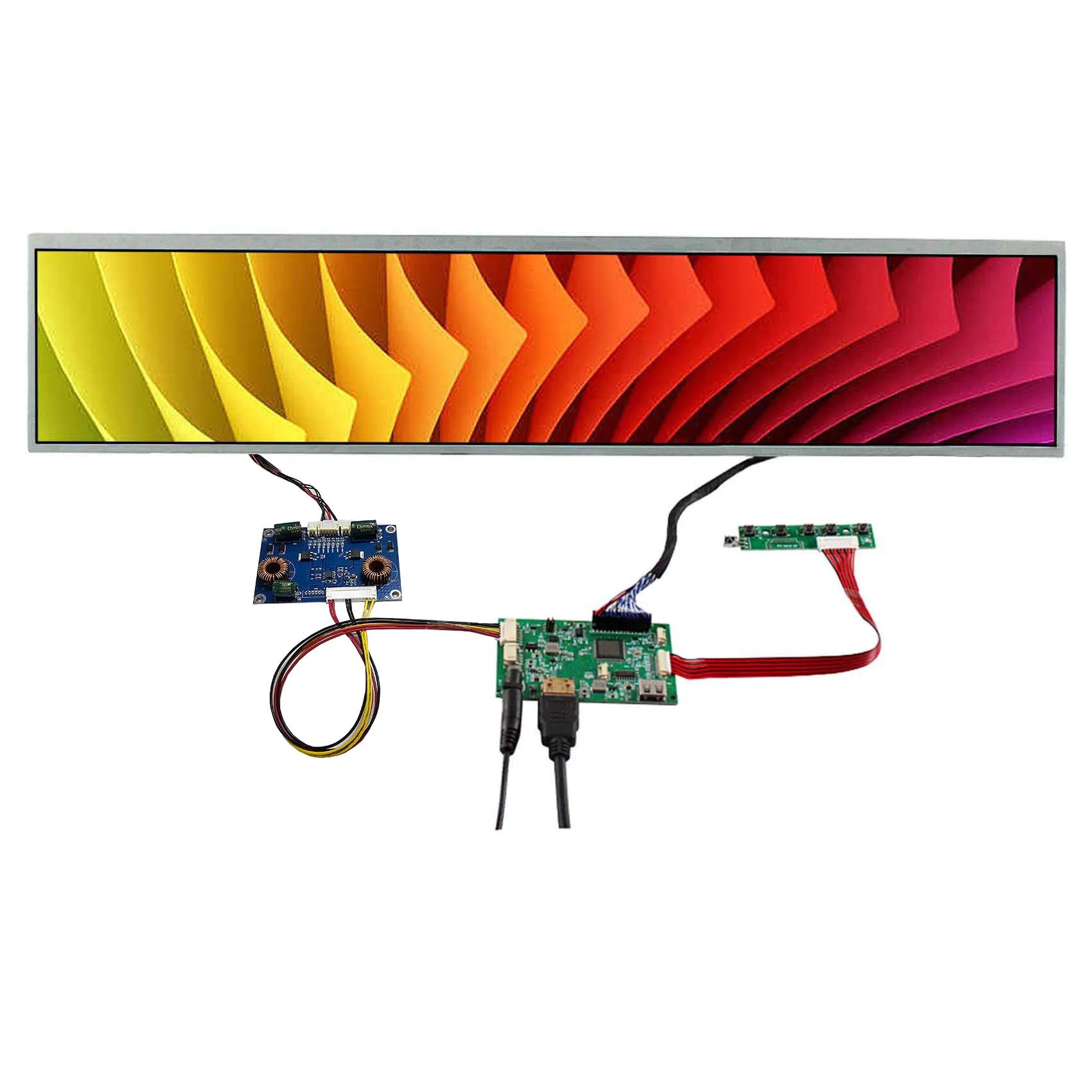 IPS-Esticado-Bar-Display-LCD-Gaming-Marquee-Tela-USB-HD-MI-Board-24 ...