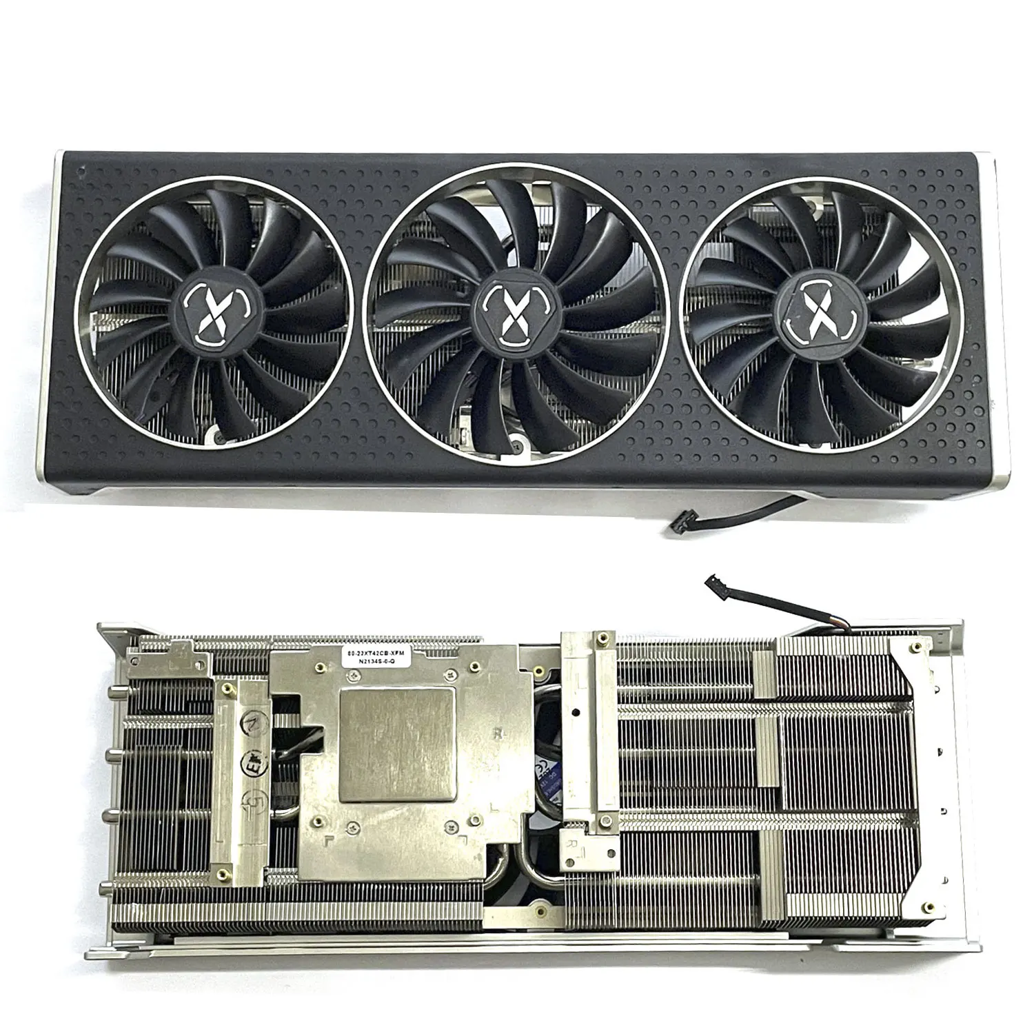 Enfriador-de-repuesto-para-tarjeta-gr-fica-XFX-RX-6700-XT-ventilador-de ...