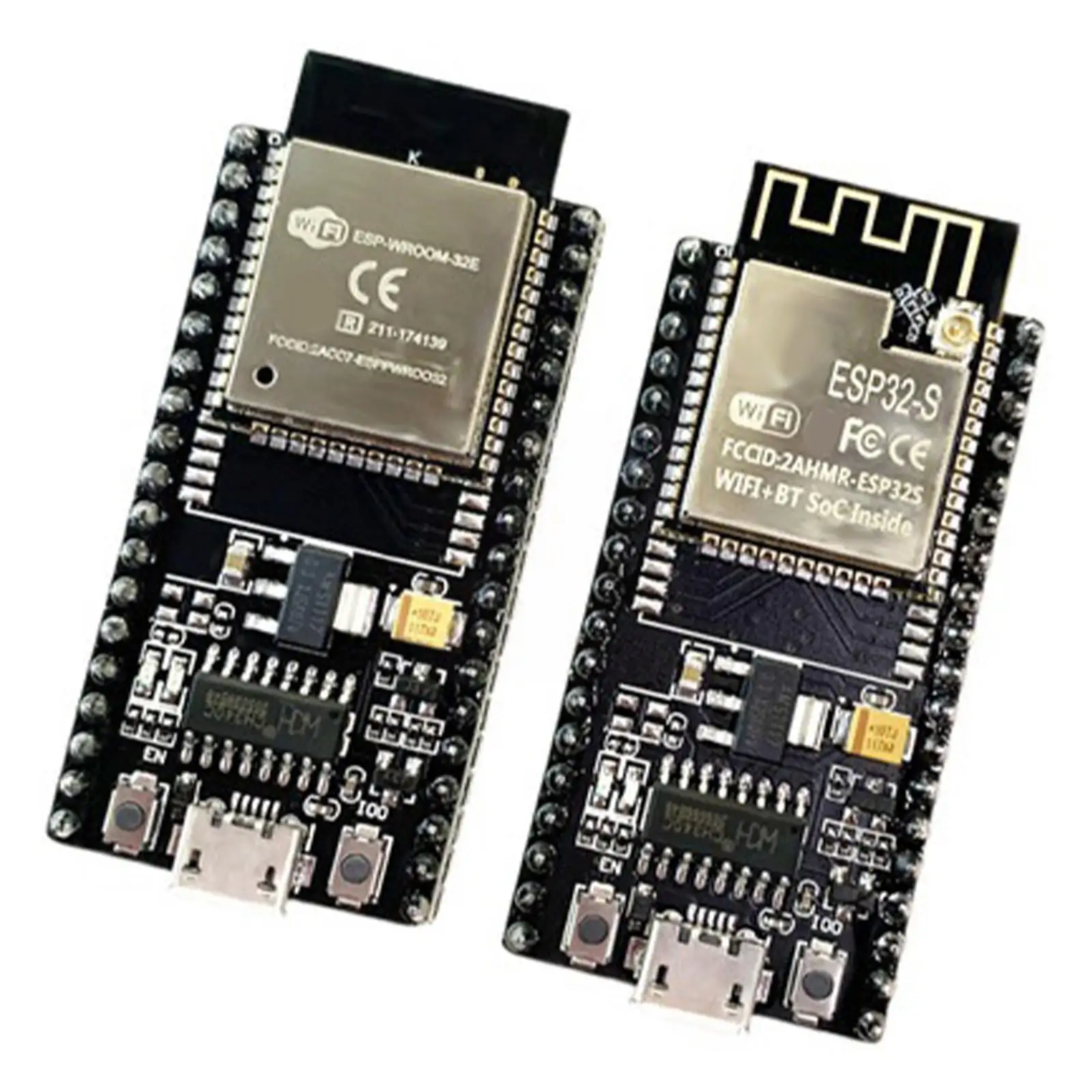 Esp32 개발 보드 와이파이 및 블루투스 초저전력 코어 Esp 32s 소비 Esp Wroom 32e Nodemcu 듀얼