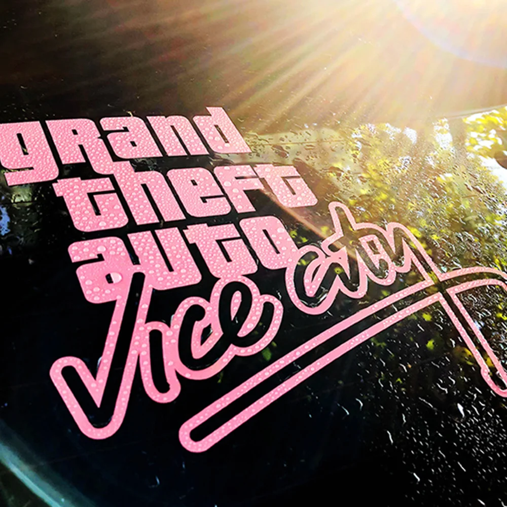 Les meilleurs stickers de pare-brise GTA Vice City pour personnaliser ...