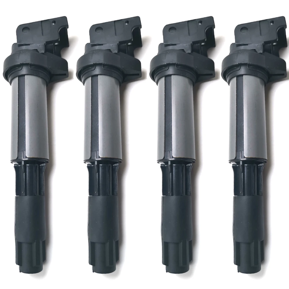 4-Ignition-Coil-for-BMW-E46-E90-E91-E92-E93-F30-F34-F80-316ti-318ti ...