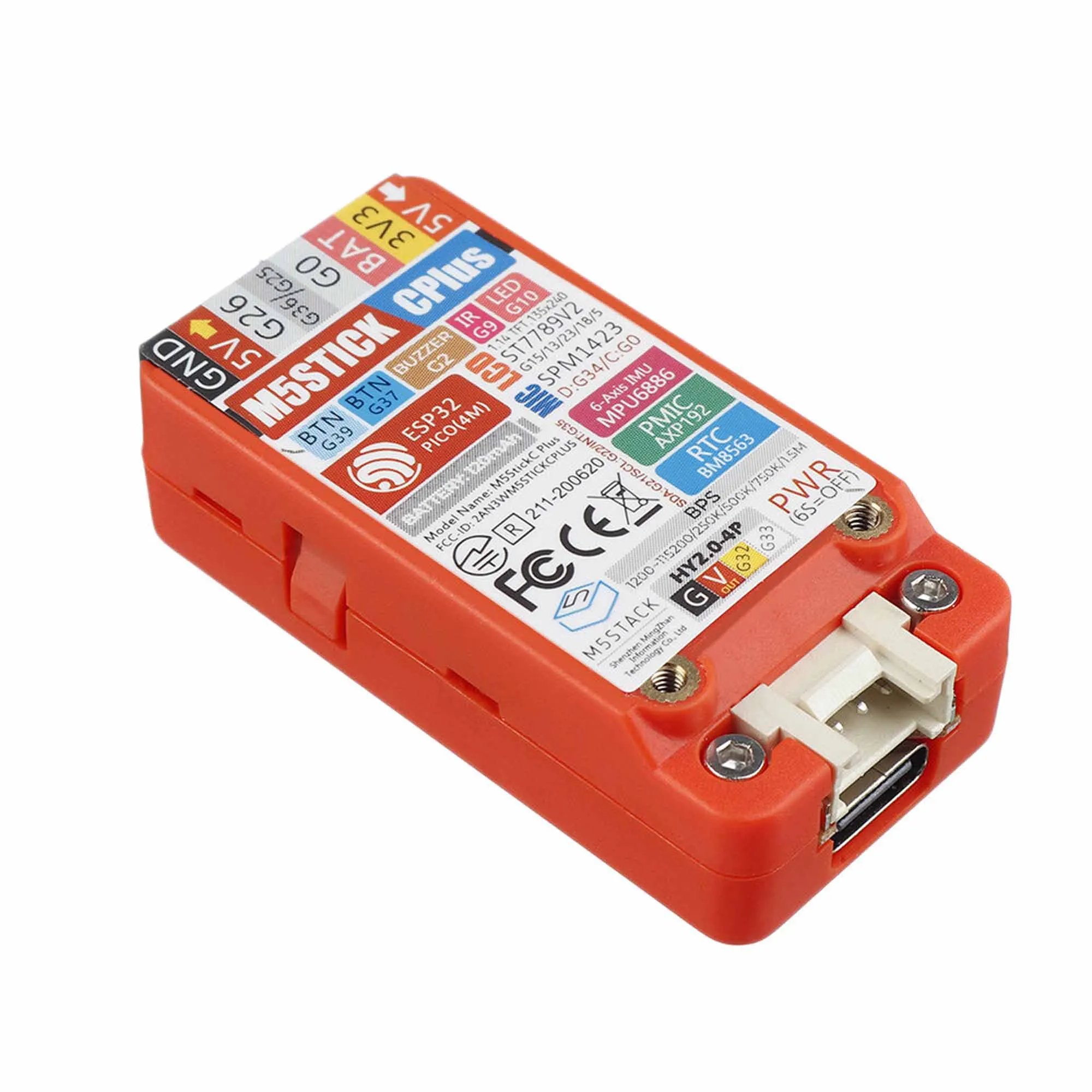 Plus Esp32-pico Mini Iot-entwicklungsboard-kit Esp32 Iot-controller M5stickc