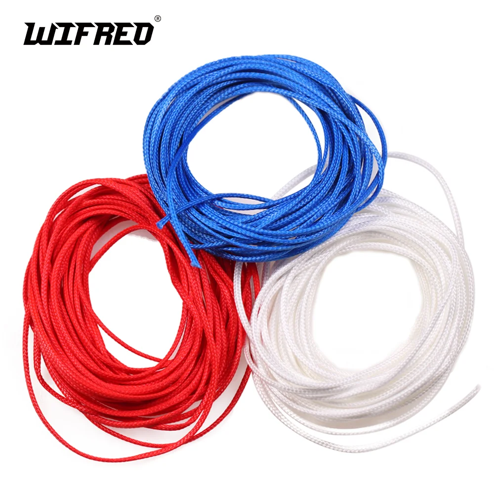 16 Strands PE Braided Fishing Line Hollow Core Rope Jig Assist Hook ...