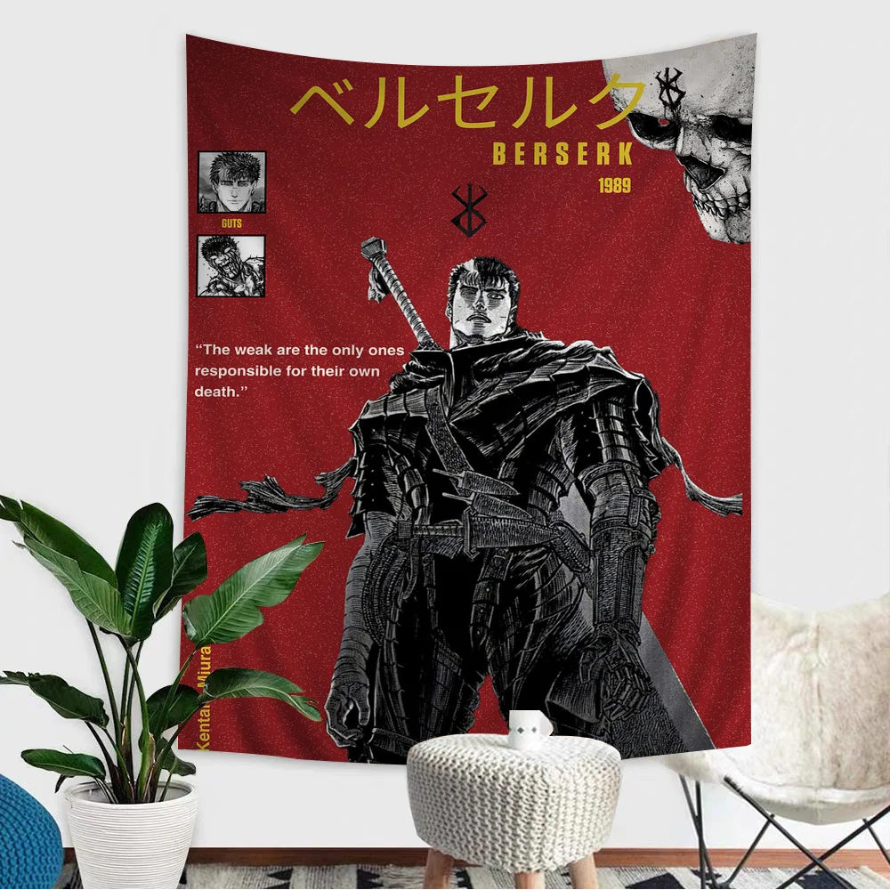 Kentaro-Miura-Berserk-Guts-Comic-Cartoon-Tapestry-Art-Science-Fiction ...