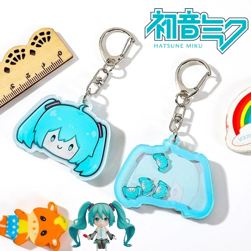 Hatsune-Miku-Keychain-Acrylic-Backpack-Pendant-Decoration-Cartoon-Anime ...