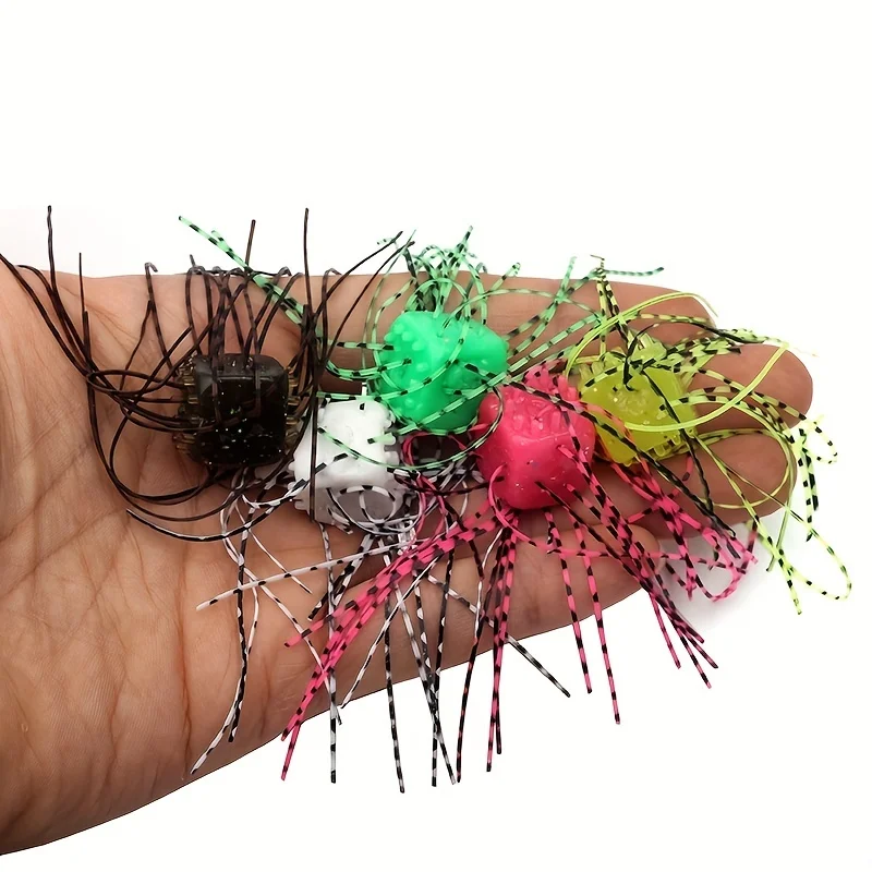 5pcs-lot-Handmade-Soft-Fishing-Lure-Set-Dice-Rubber-Bass-Bait-for ...