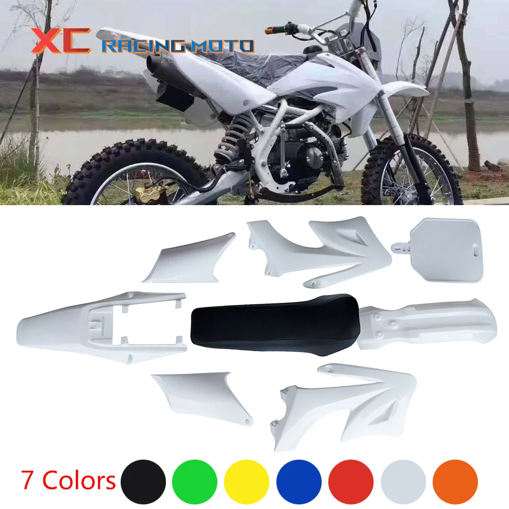 Motorcycle-Front-And-Rear-Fender-Number-Plate-With-Cushion-Fairing-8 ...