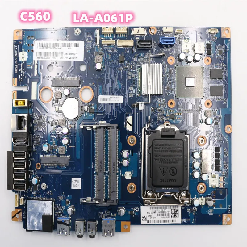 ZWA00 LA-A061P For Lenovo C560 CIH81S Motherboard 90005376 2G GPU H81 ...