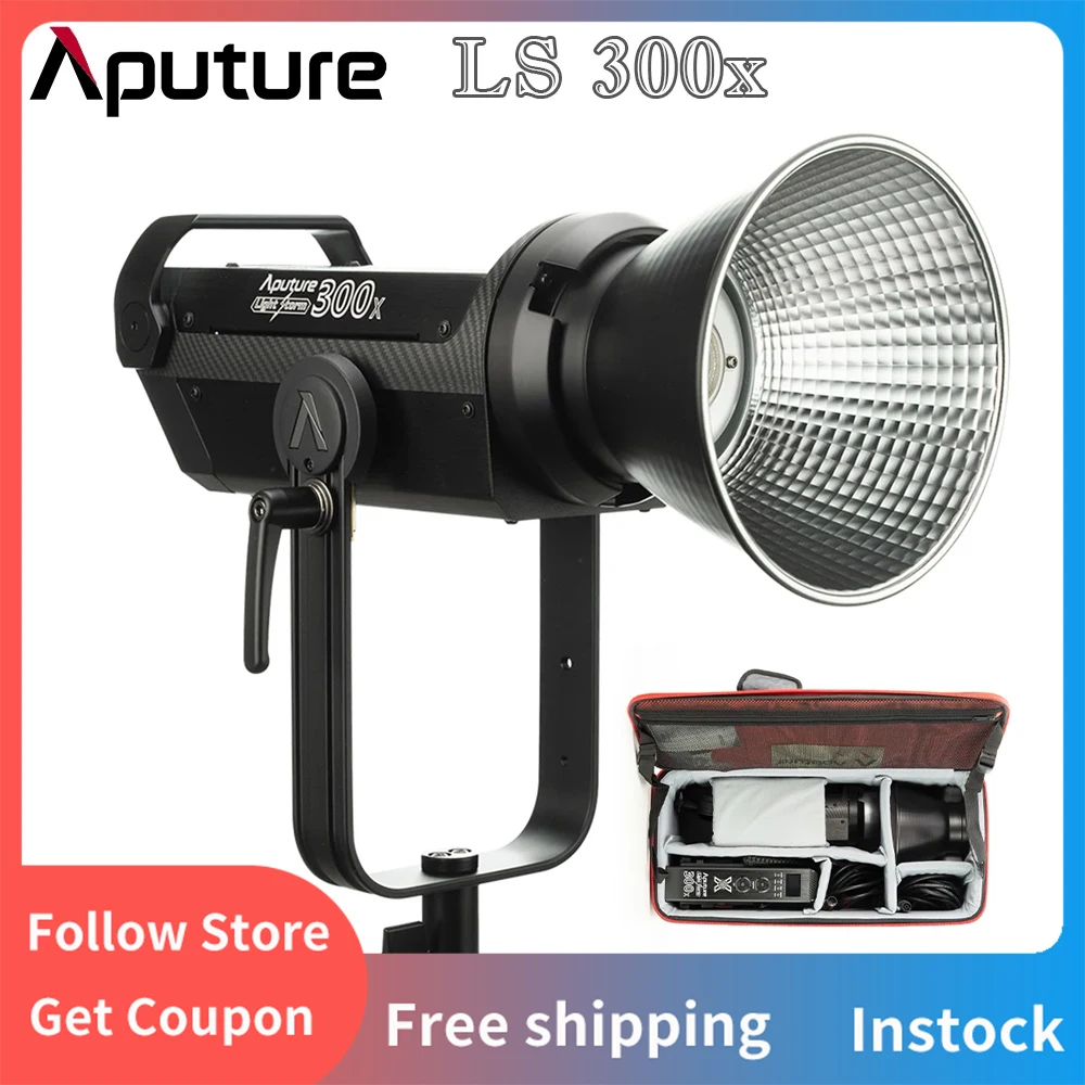 Aputure-LS-300X-Bi-Color-LED-Video-Light-2700K-5600K-Profession-Light ...
