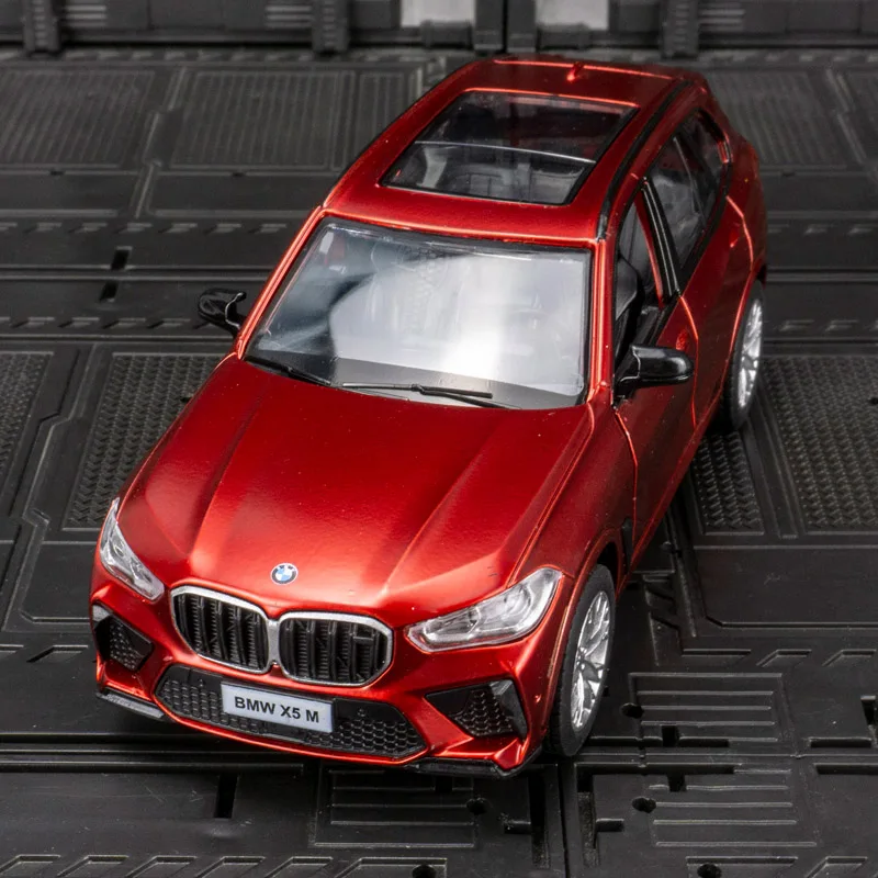 1:32 BMW X5M SUV Alloy Car Diecast Model Sound & Light Pull Back Toy ...
