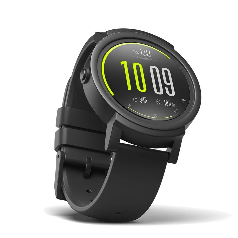 Ticwatch e relógio inteligente (remodelado) bluetooth gps esporte ...