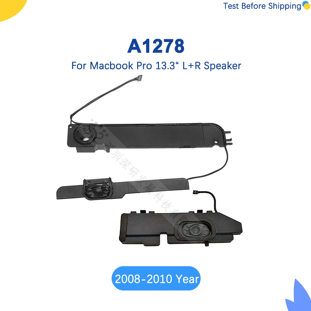 New Pair/Left/Right A1278 speakers replacement For Macbook Pro 13.3" A1278 2008 2009 2010 Years