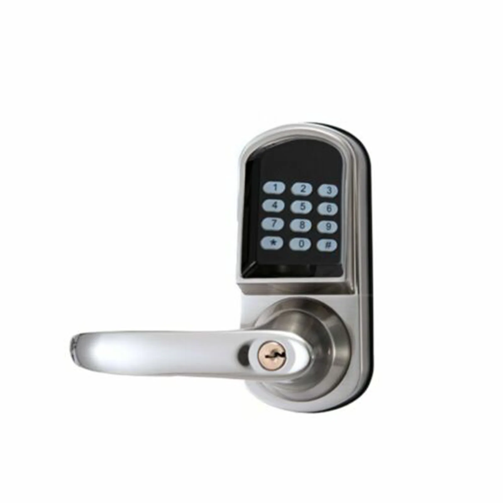 Mechanical-Security-Door-Lock-Keyless-Keypad-Code-Lock-Left-Handle ...