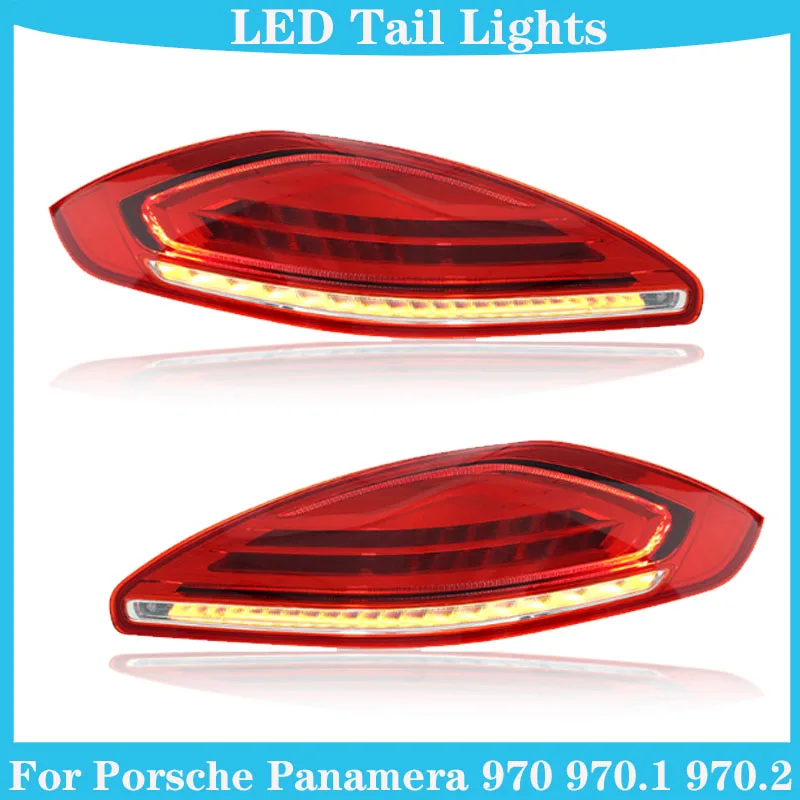 Led Rear Lights For Porsche Panamera 970 Tail Light 2010 2011 2012 2013 ...